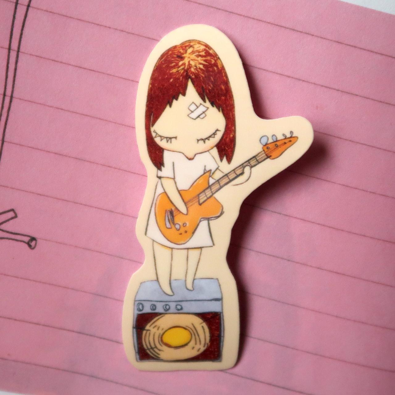 Yoshitomo Nara girls sticker set of four stickers. A... - Depop