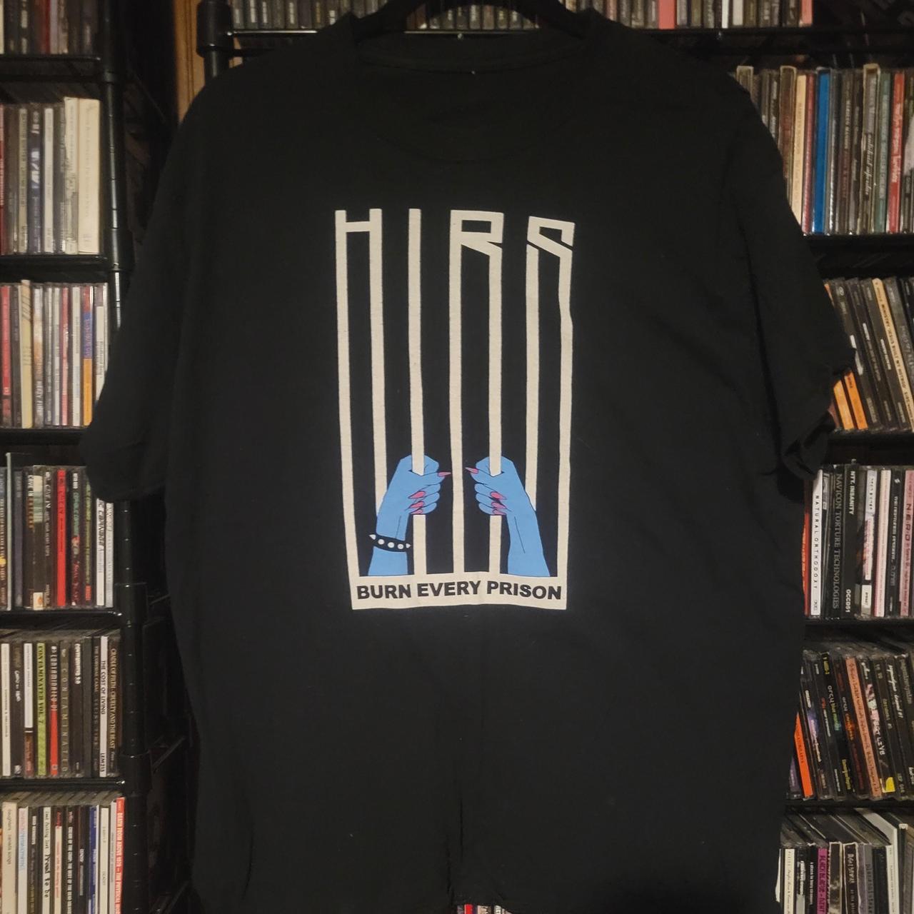 HIRS burn every prison tee. Worn once or twice.... - Depop