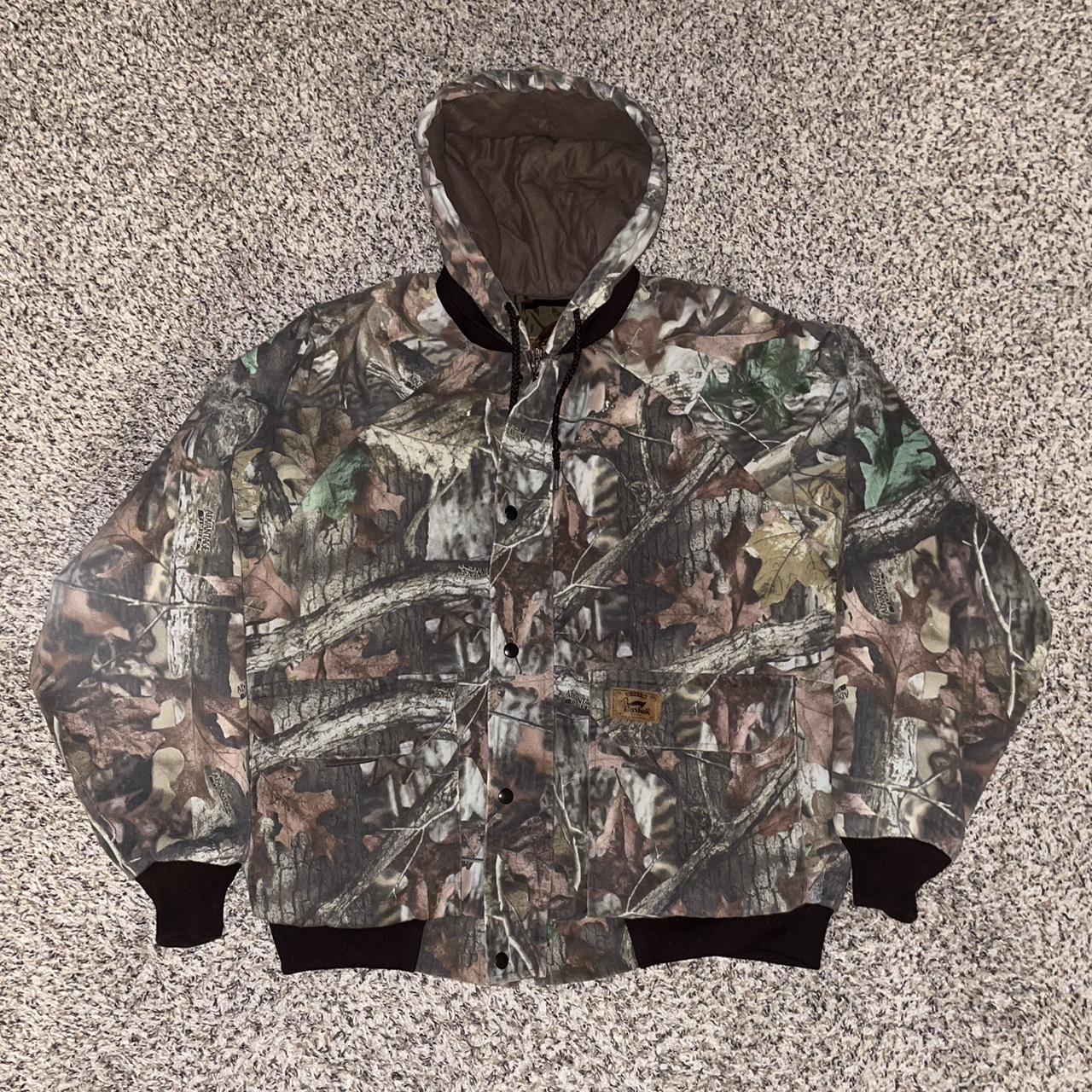 Vintage DUXBAK RealTree Camo Hunting Insulated... - Depop