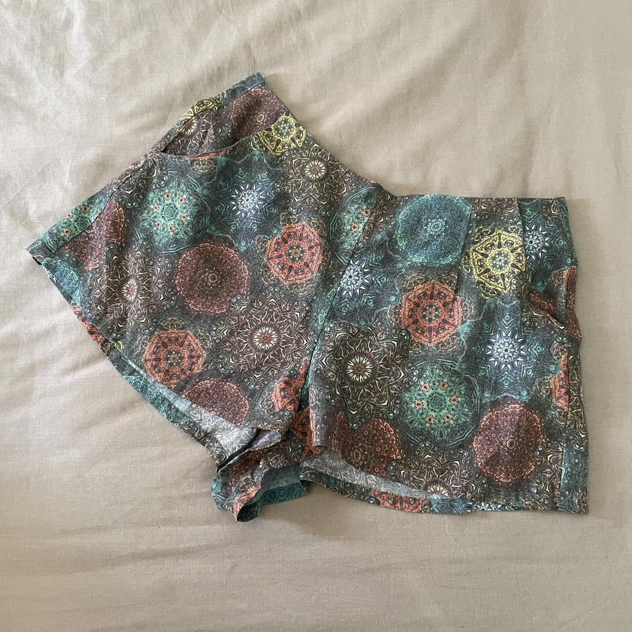 Insight - Kaleidoscope Print Shorts - AU 12 Super... - Depop