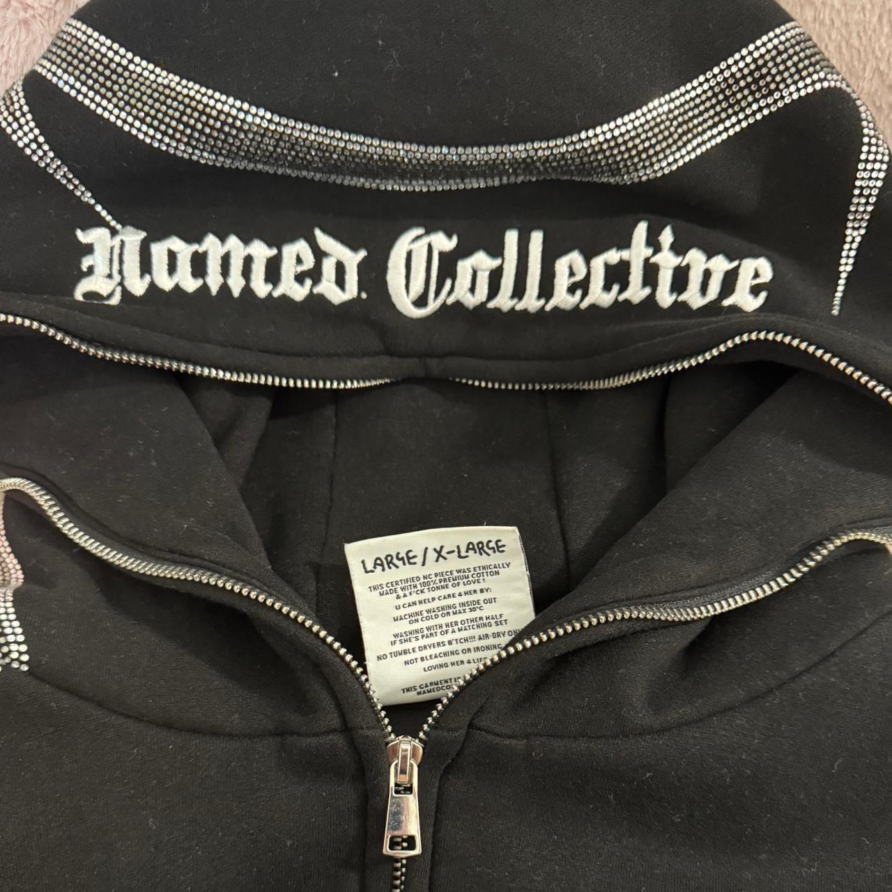 Named Collective Rhinestone Thorns Oversized... - Depop