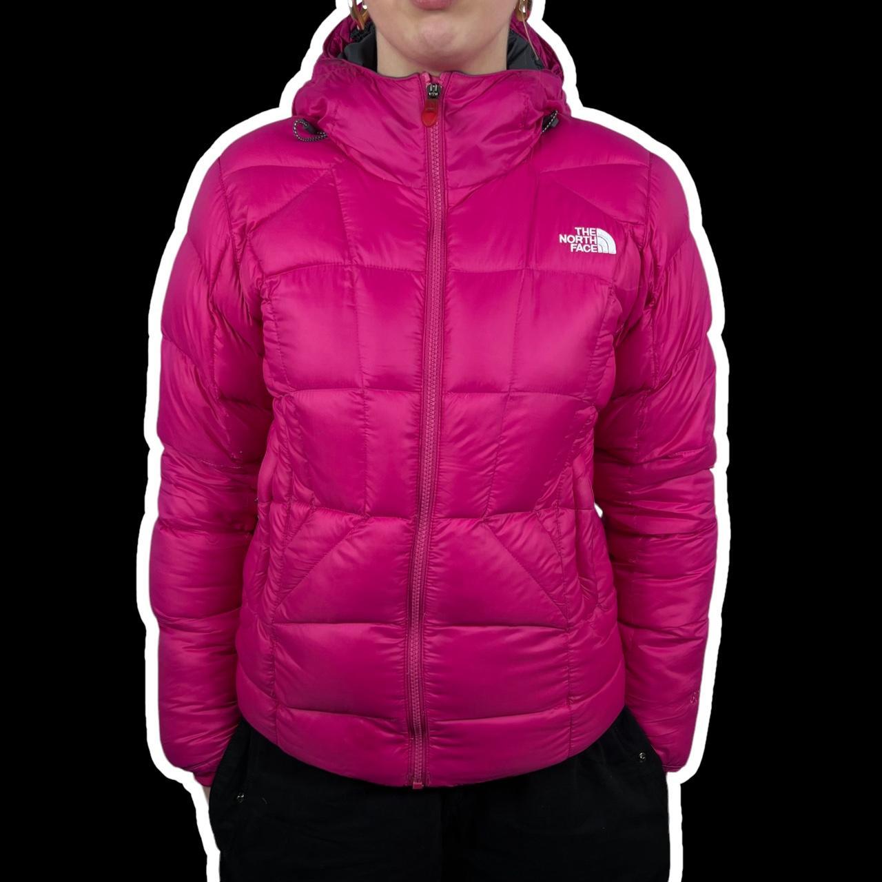 PINK NORTH FACE 600 NUPSTE PUFFER JACKET MEDIUM... - Depop