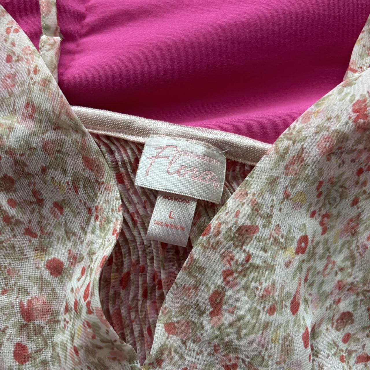 spring / summer spaghetti strap tank top cute pink... - Depop