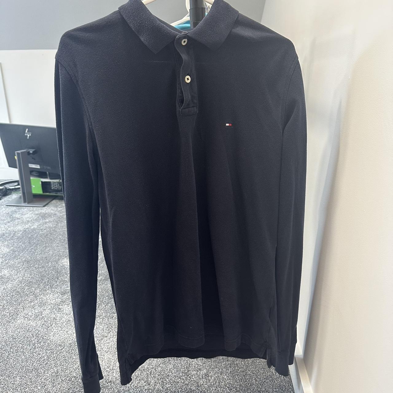 Tommy Hilfiger long sleeve polo Size M - True to... - Depop