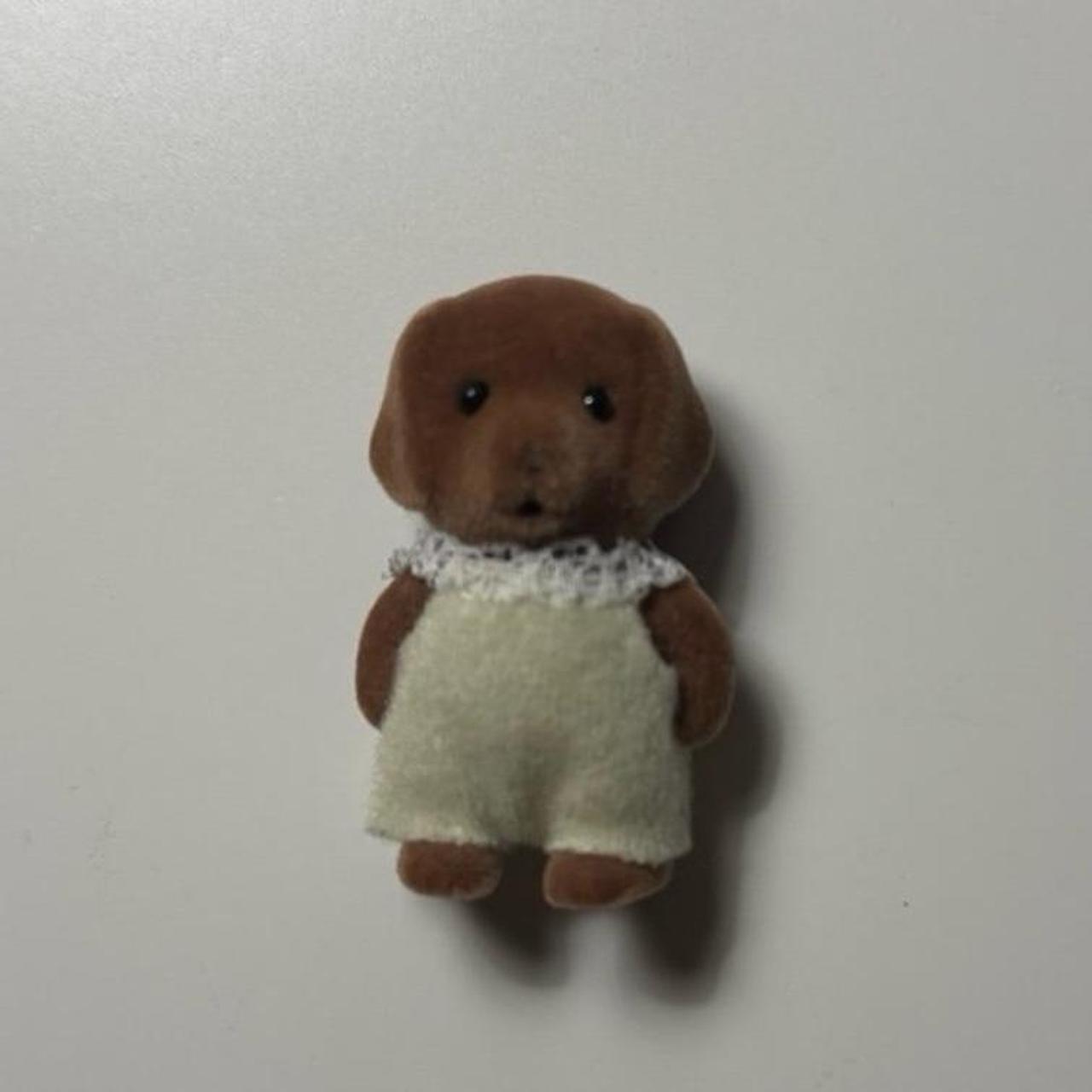Chocolate Labrador calico critter baby Sylvanian... | Depop