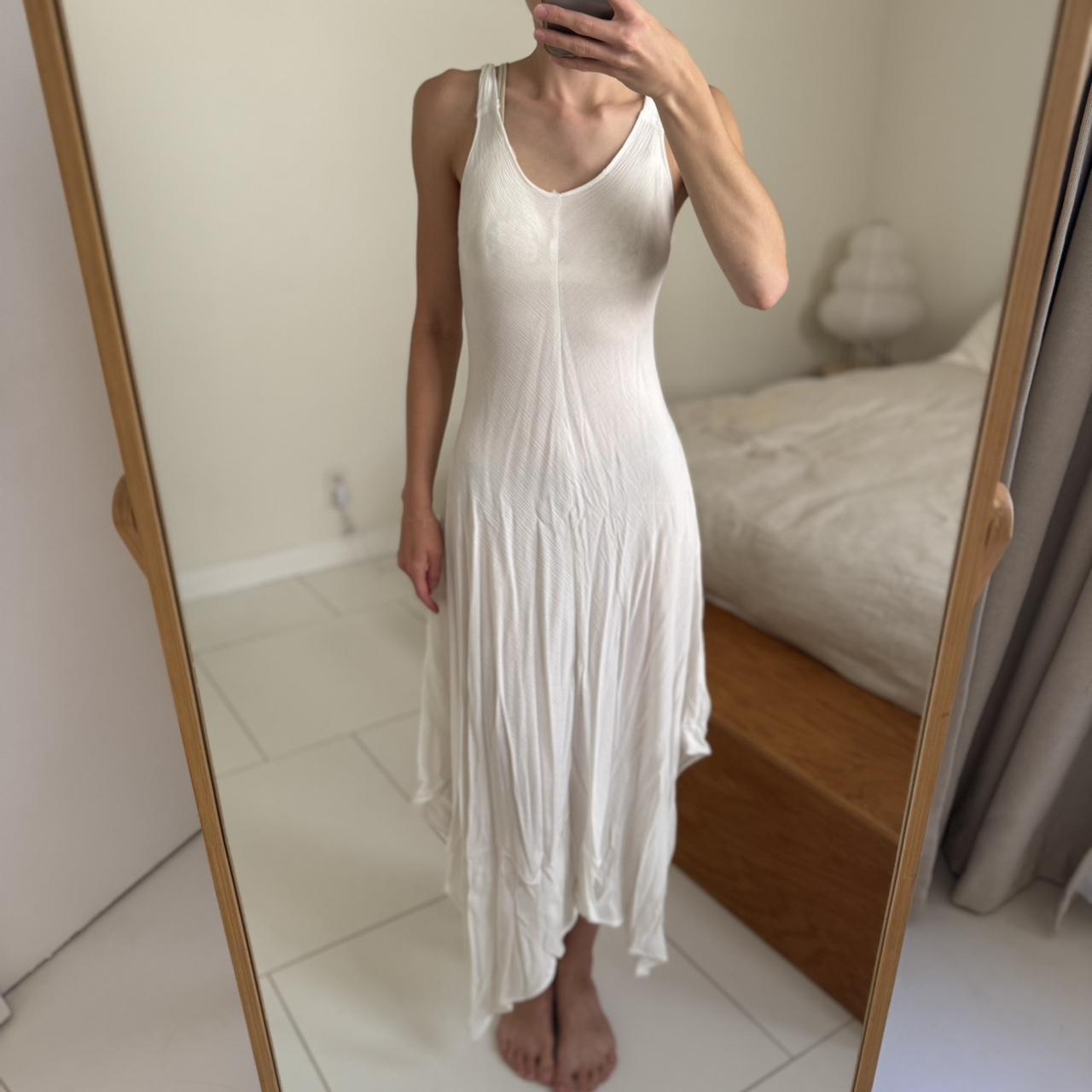 Beautiful Angelic White Dress/Gown Light flowing... - Depop