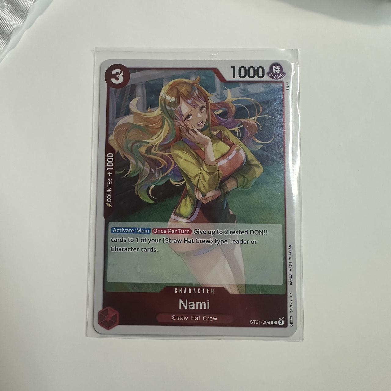 One Piece Anime Nami ST21-009 Trading Card DM me if... | Depop