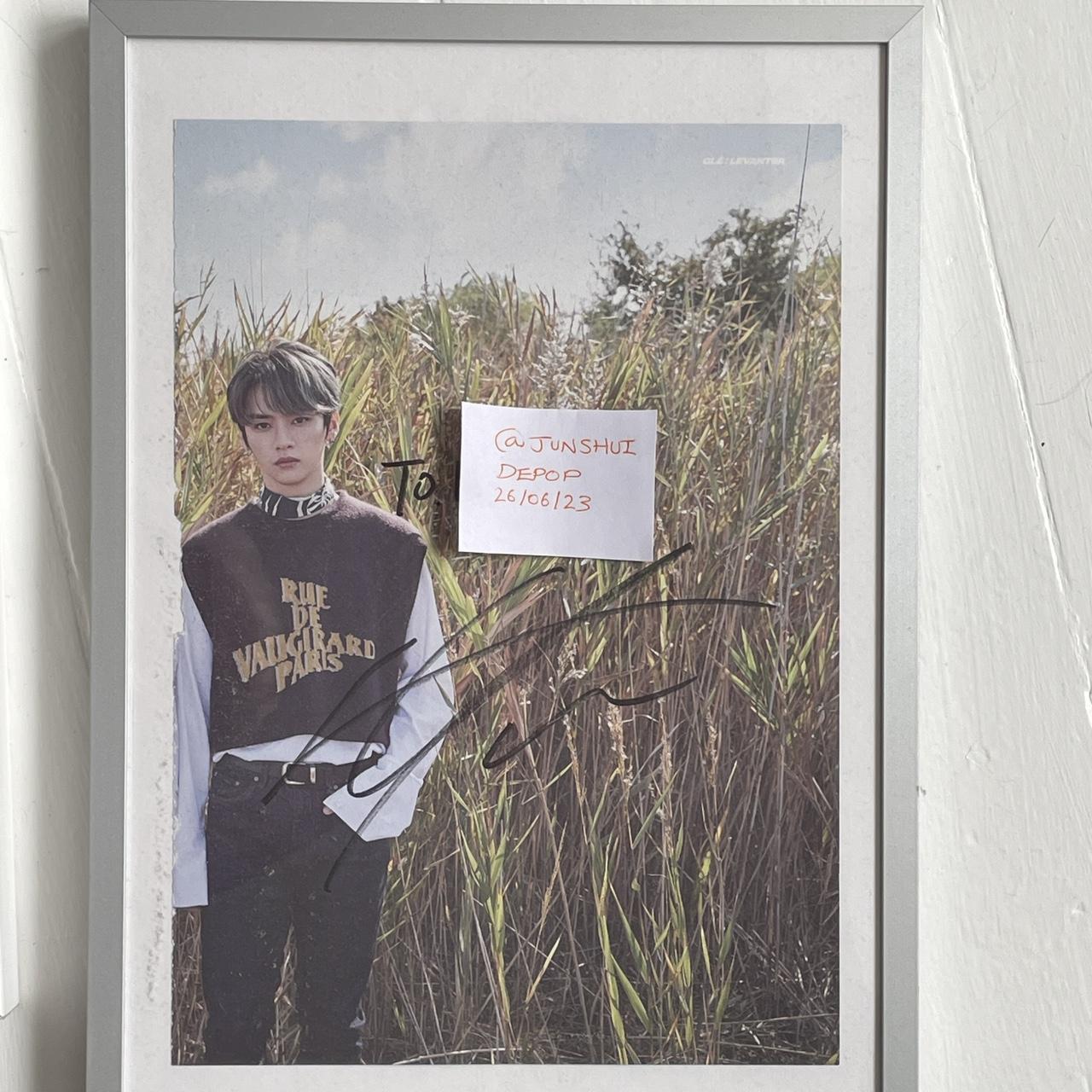 Lee Know Stray Kids Levanter Era Fansign Signature... - Depop