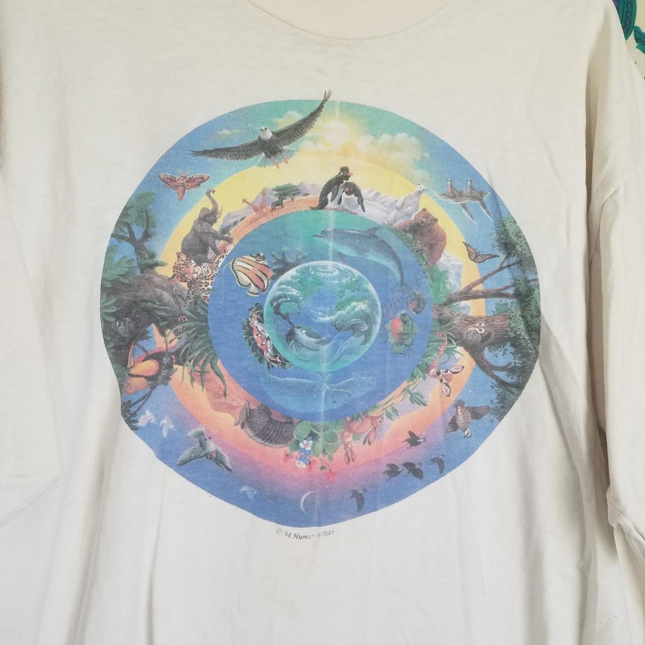 Vintage nature shirt. Human I tees. 1994. Featuring... - Depop