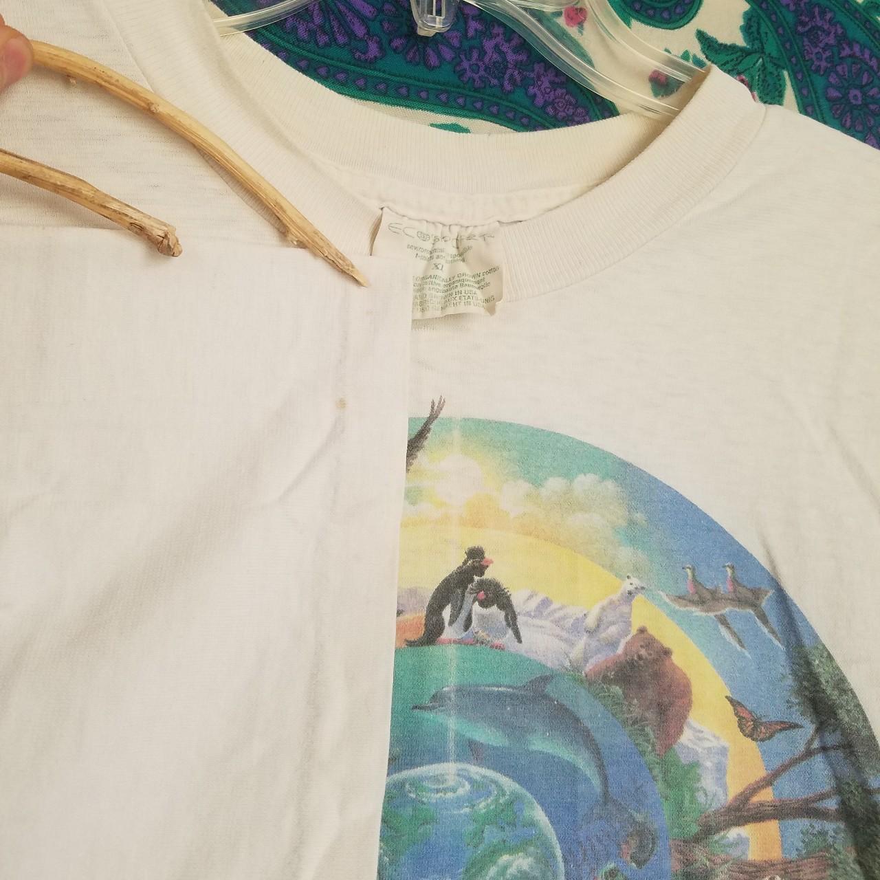 Vintage nature shirt. Human I tees. 1994. Featuring... - Depop