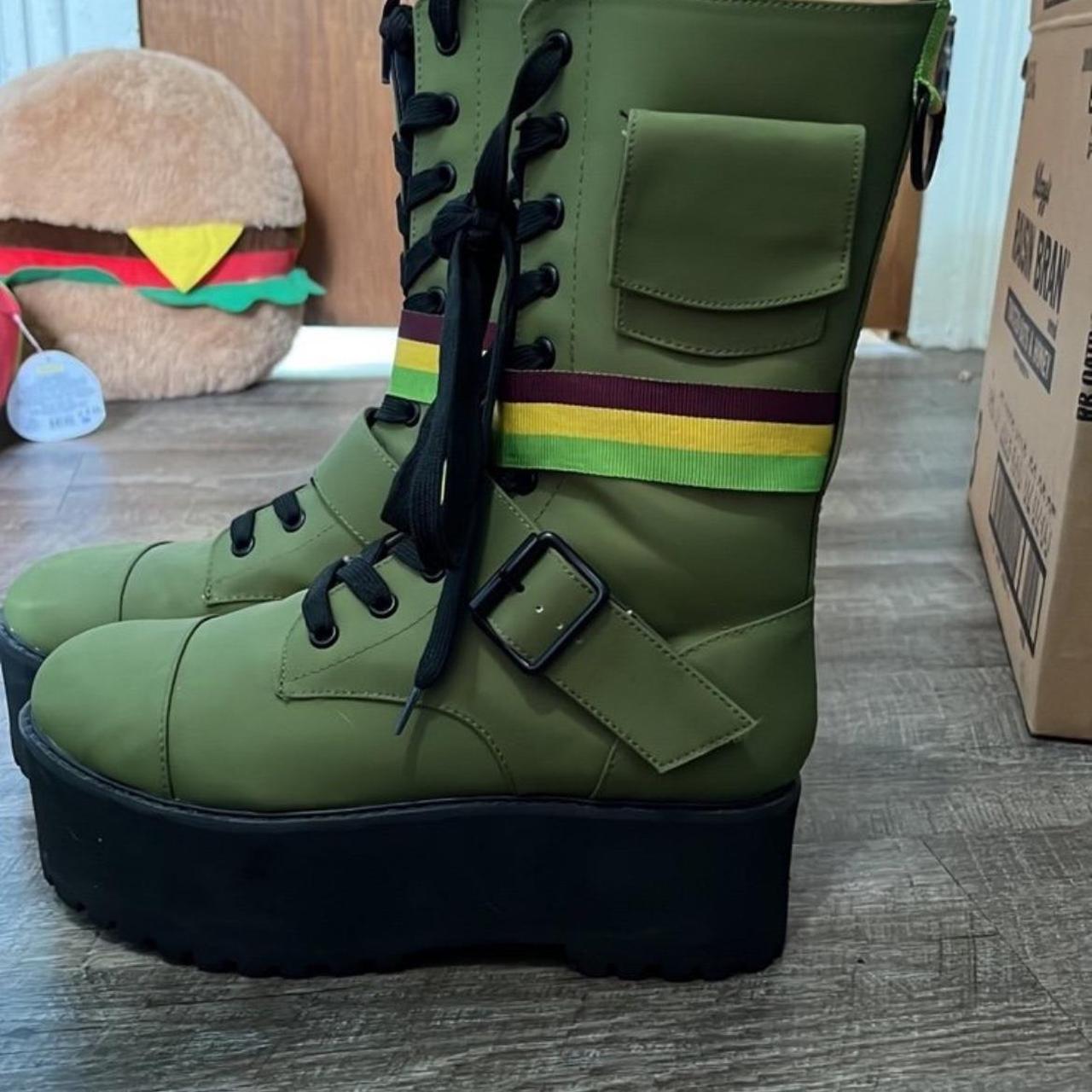 Dollskill poster girl boots worn only a few times... | Depop