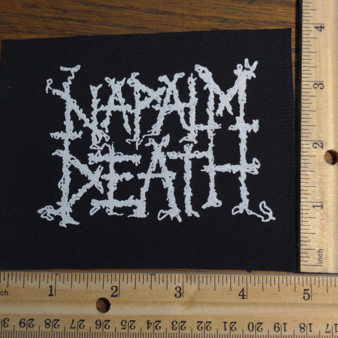 NAPALM DEATH patch punk hardcore d beat... - Depop