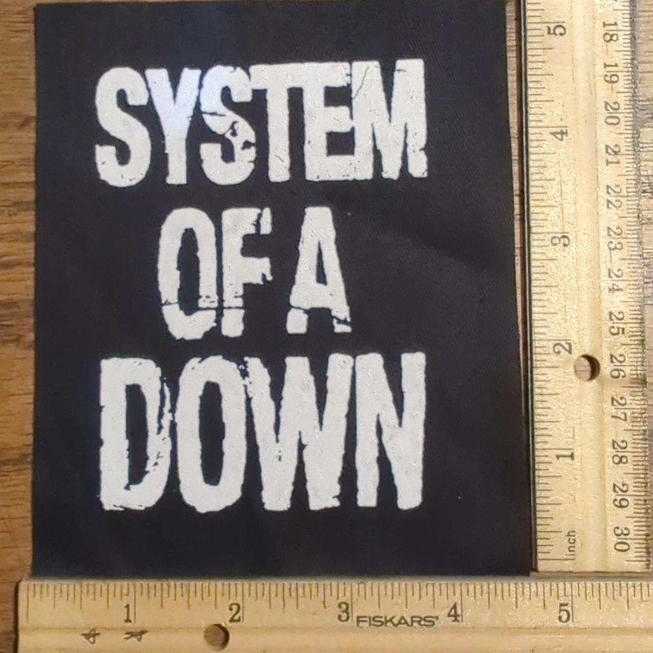 SYSTEM OF A DOWN patch heavy NUMetal metal punk... | Depop