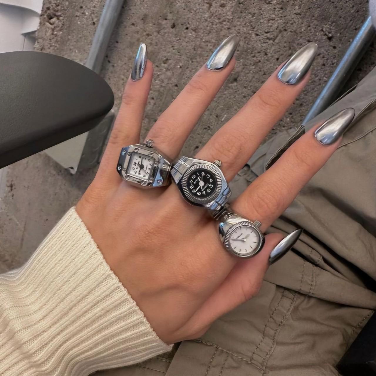 Y2K Vintage Chunky Maximalist Watch/Clock... | Depop