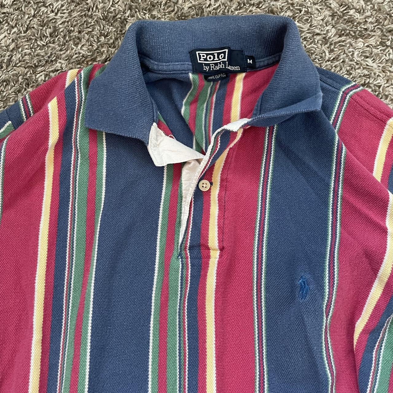 VINTAGE Polo Ralph Lauren Polo Shirt Retro 70s/80s... - Depop