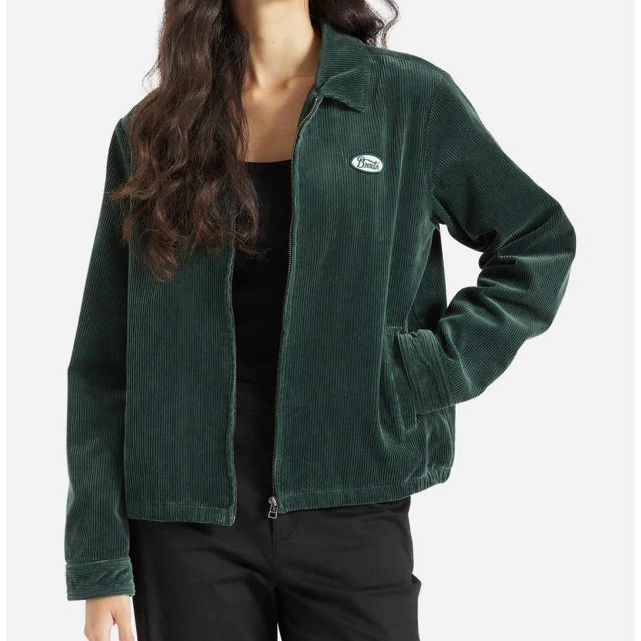 Brixton Women's Green Jacket | Depop