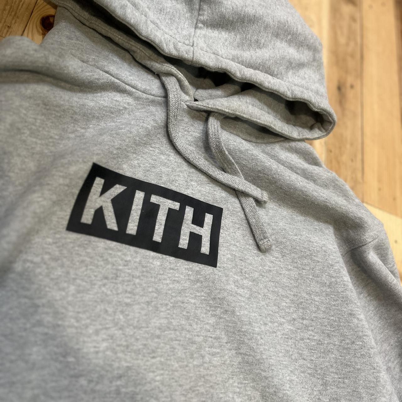Kith Heavyweight “Kith Box Logo” Hoodie. .Size X... - Depop