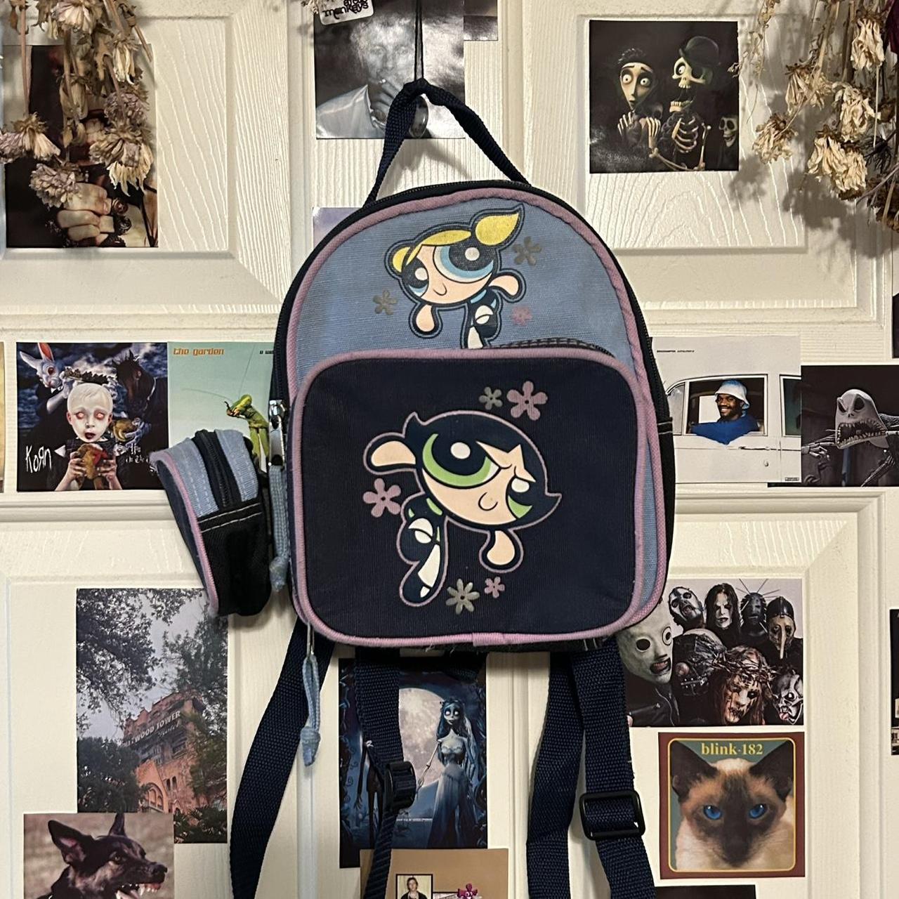 powerpuff girls mini backpack ♡ removable side... | Depop