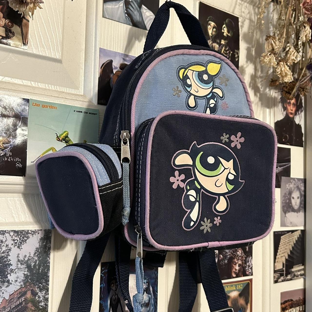 powerpuff girls mini backpack ♡ removable side... | Depop