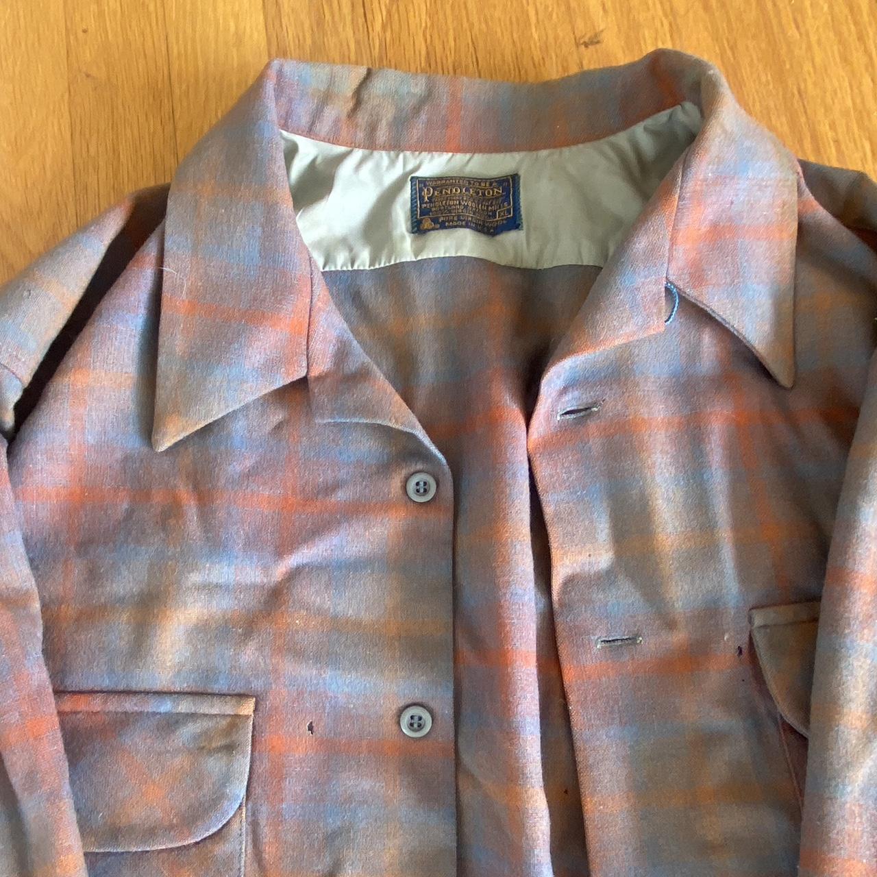 Vintage Plaid Virgin Wool Pendleton Flannel... - Depop