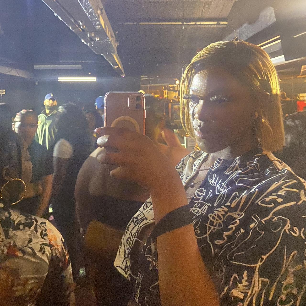 Split front shirt from shein size XL/0XL Only worn... - Depop