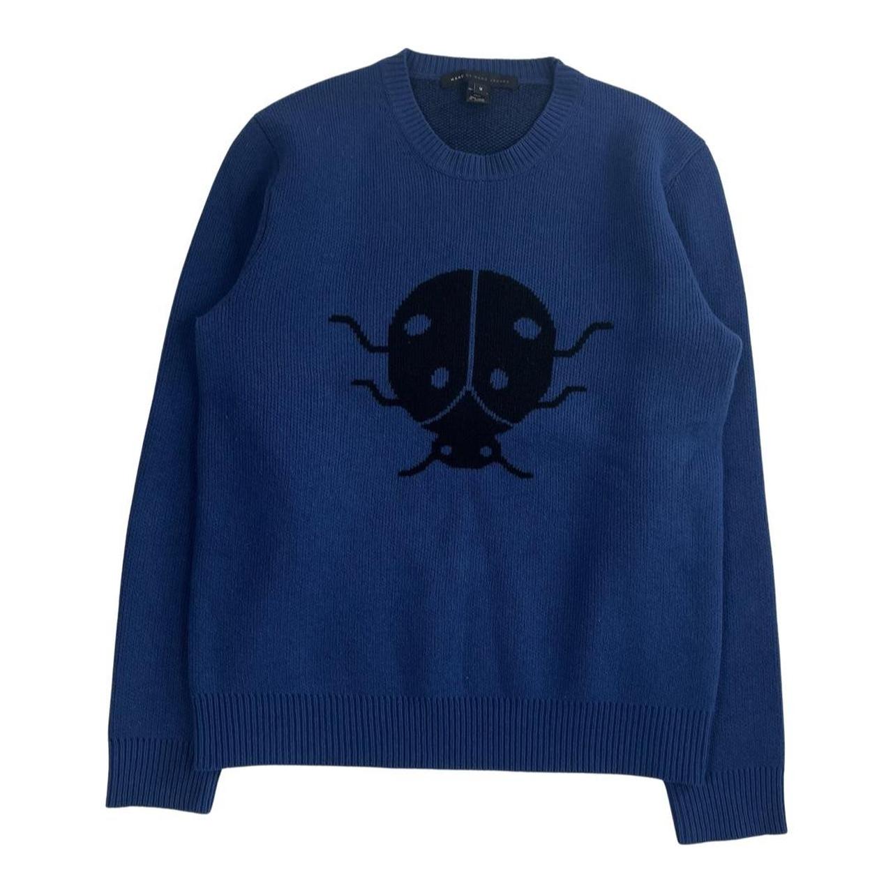 Marc Jacobs Ladybug 🐞 Merino Wool Knitted Jumper •... - Depop