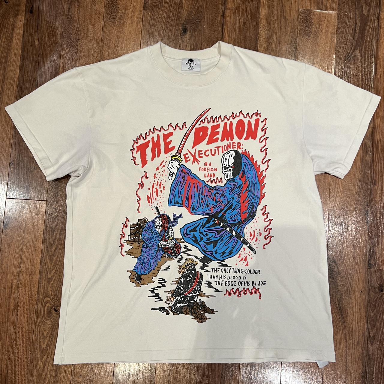 Warren Lotas Demon Executioner xxl tee shirt, gently... - Depop