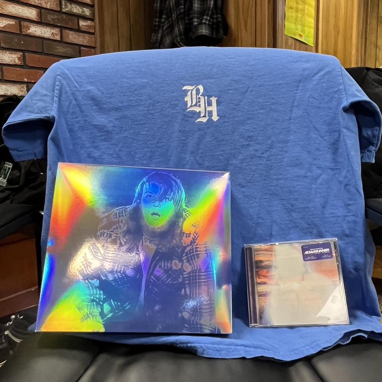 BROCKHAMPTON ROADRUNNER: NEW LIGHT, NEW MACHINE Blue... - Depop