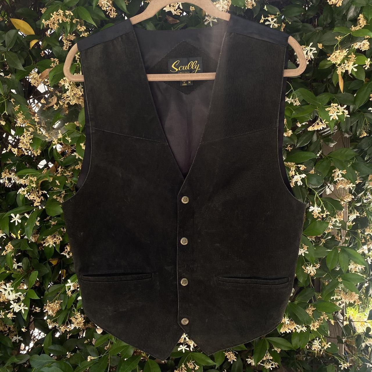 Vintage men’s scully vest 🖤 #mensvest #vintage #vest - Depop