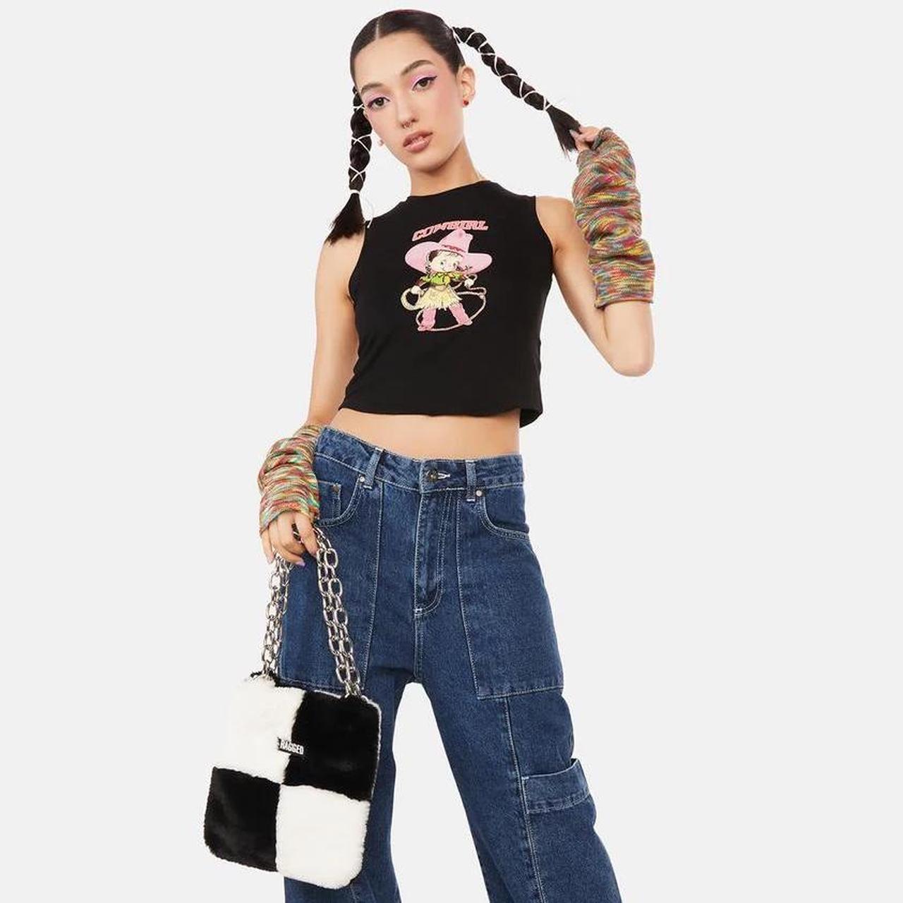 O-Mighty Black Cowgirl Baby T O-Mighty Black... - Depop