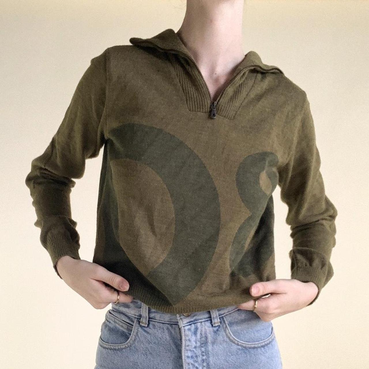 “D&G” print dolce & gabbana wool pullover sweater.... - Depop