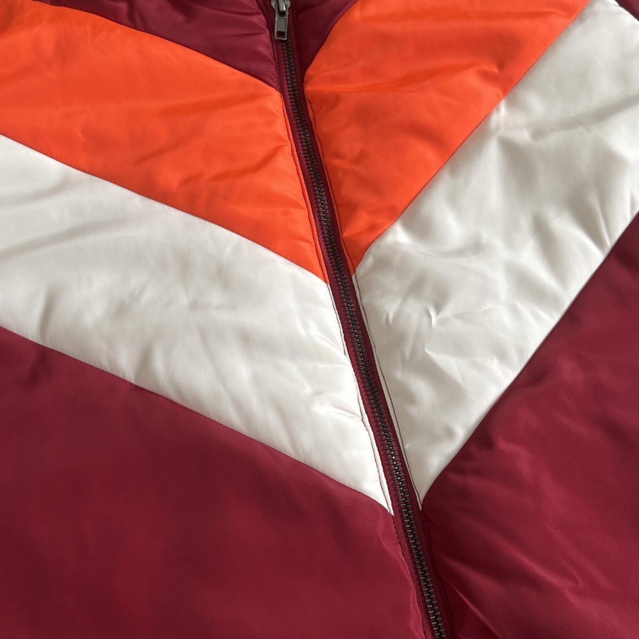 Wild Fable Women's Red and Orange Jacket | Depop