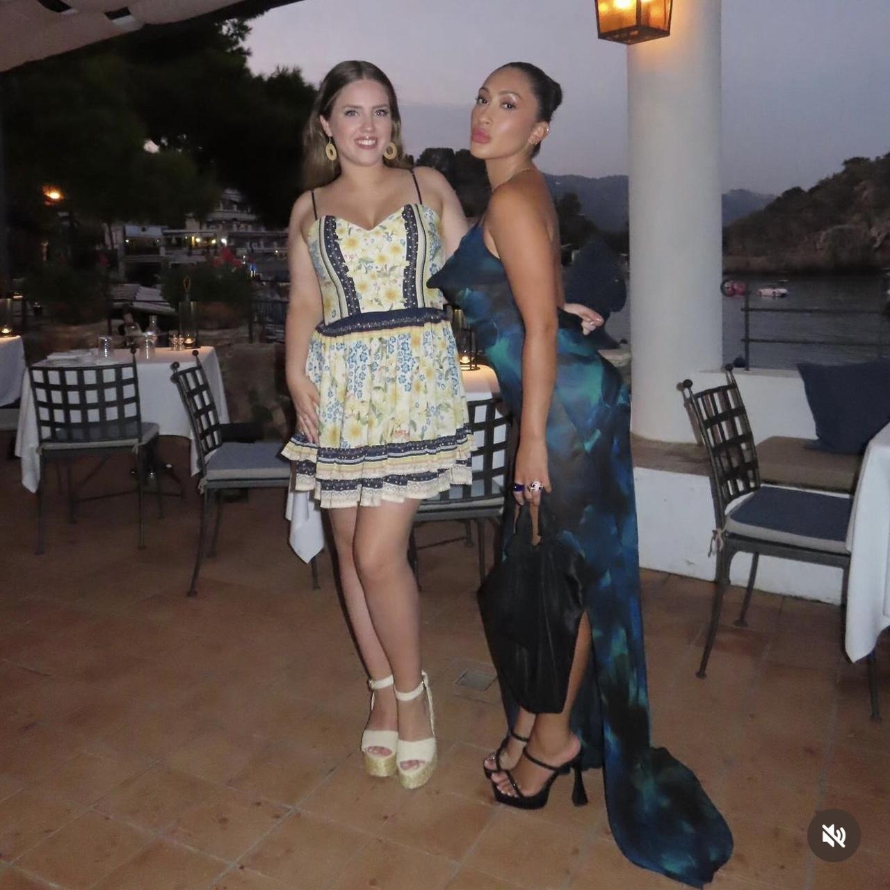 Blue Rat & Boa cowl neck maxi Rafinha... - Depop