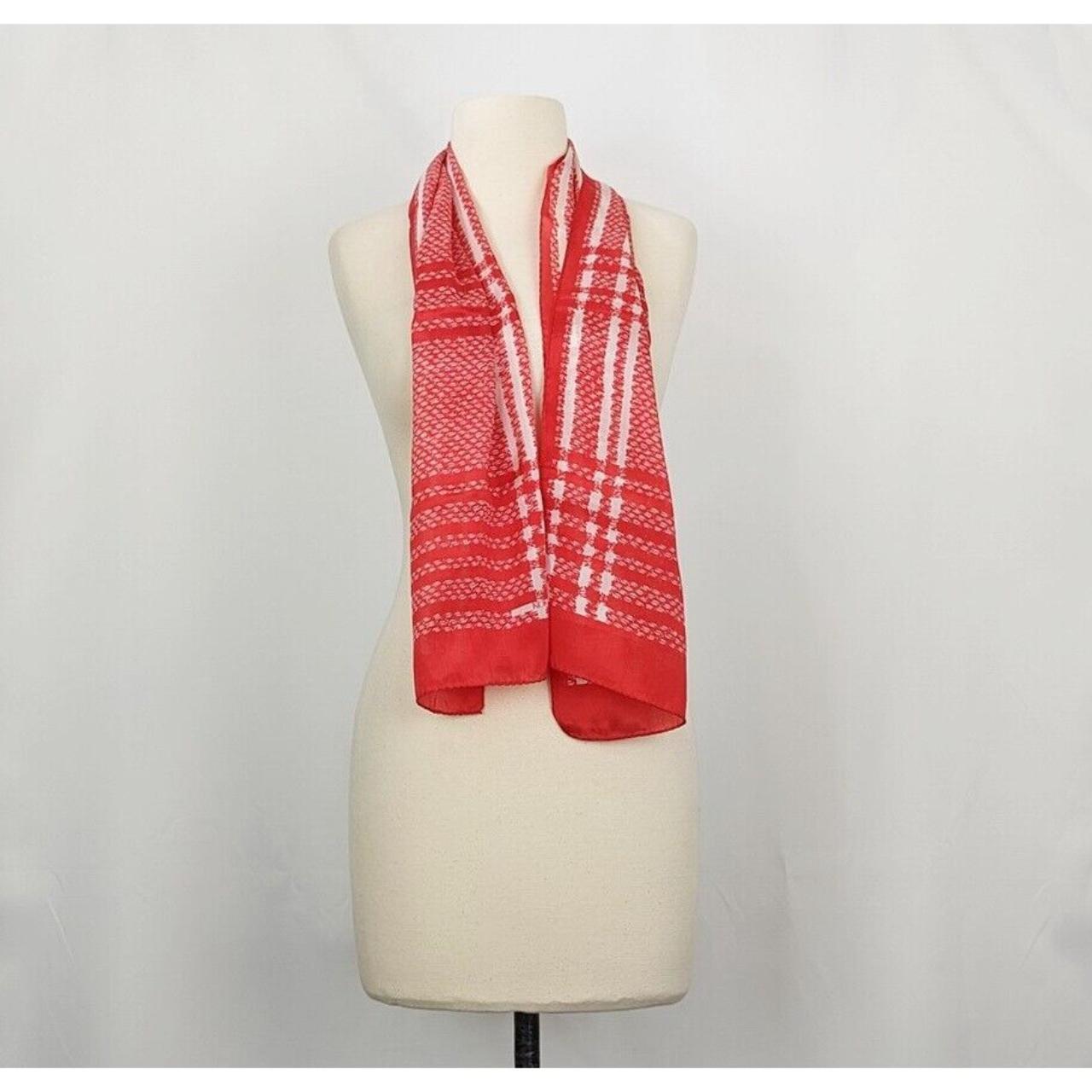Vintage 80s Red & White Plaid... - Depop