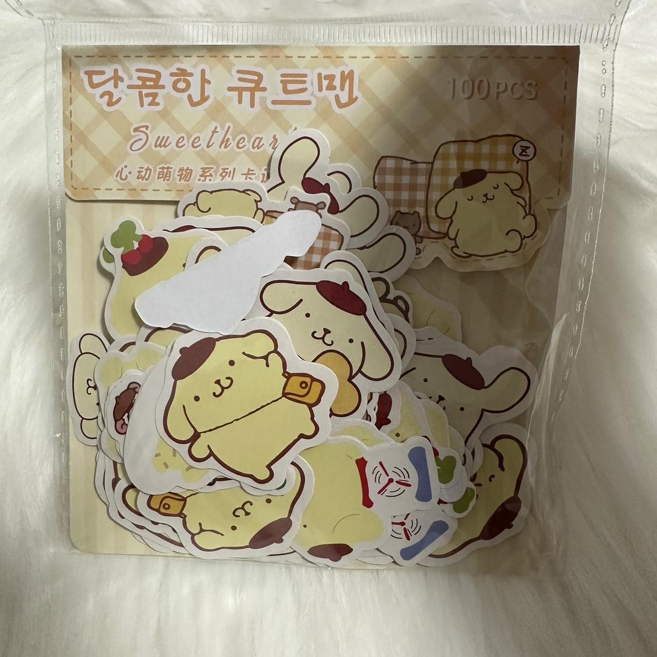 Pompompurin stickers - Depop
