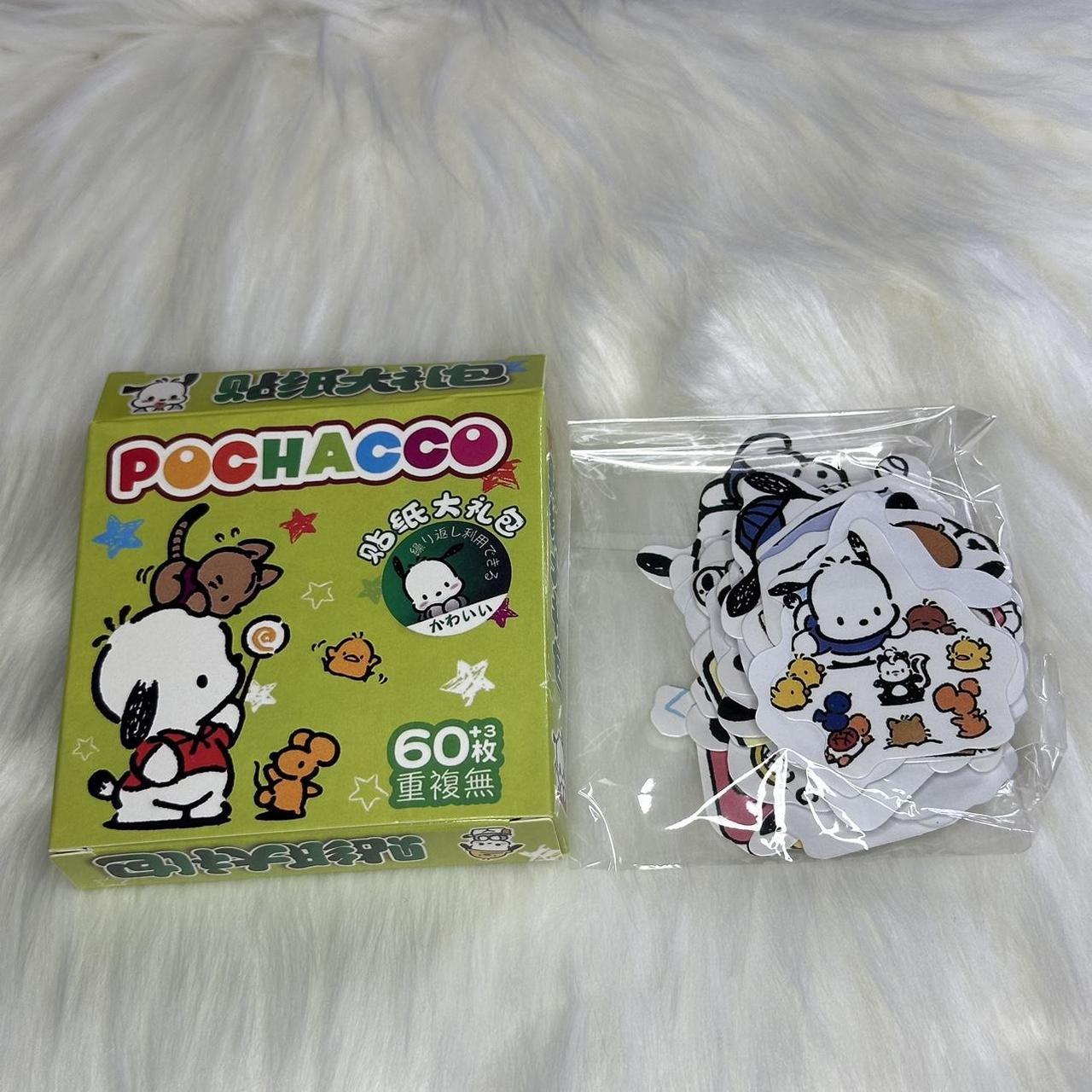 Pochacco stickers - Depop
