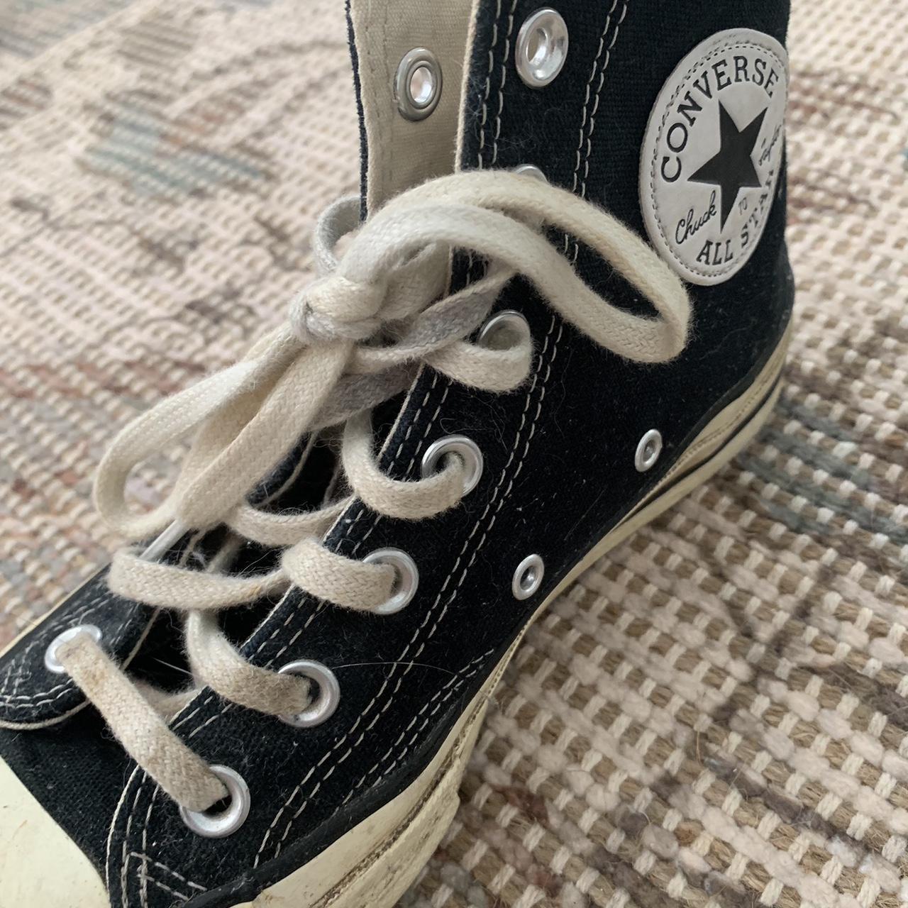 unisex old school chuck taylor 70s converse all... - Depop