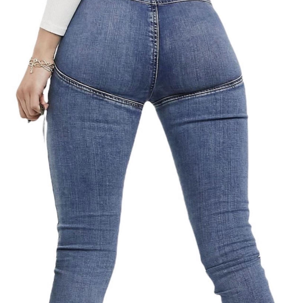 ASOS DESIGN Tall high rise "life and contour" skinny... - Depop