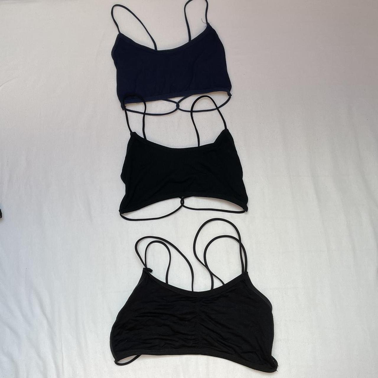 Backless Crop Tops Size M Worn a few times, good... - Depop