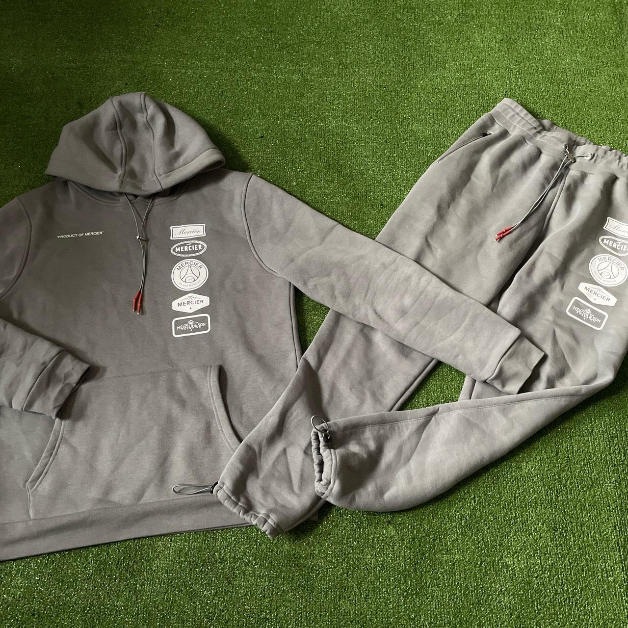 Mercier Paris Badge 2.0 Tracksuit Hoodie &... | Depop