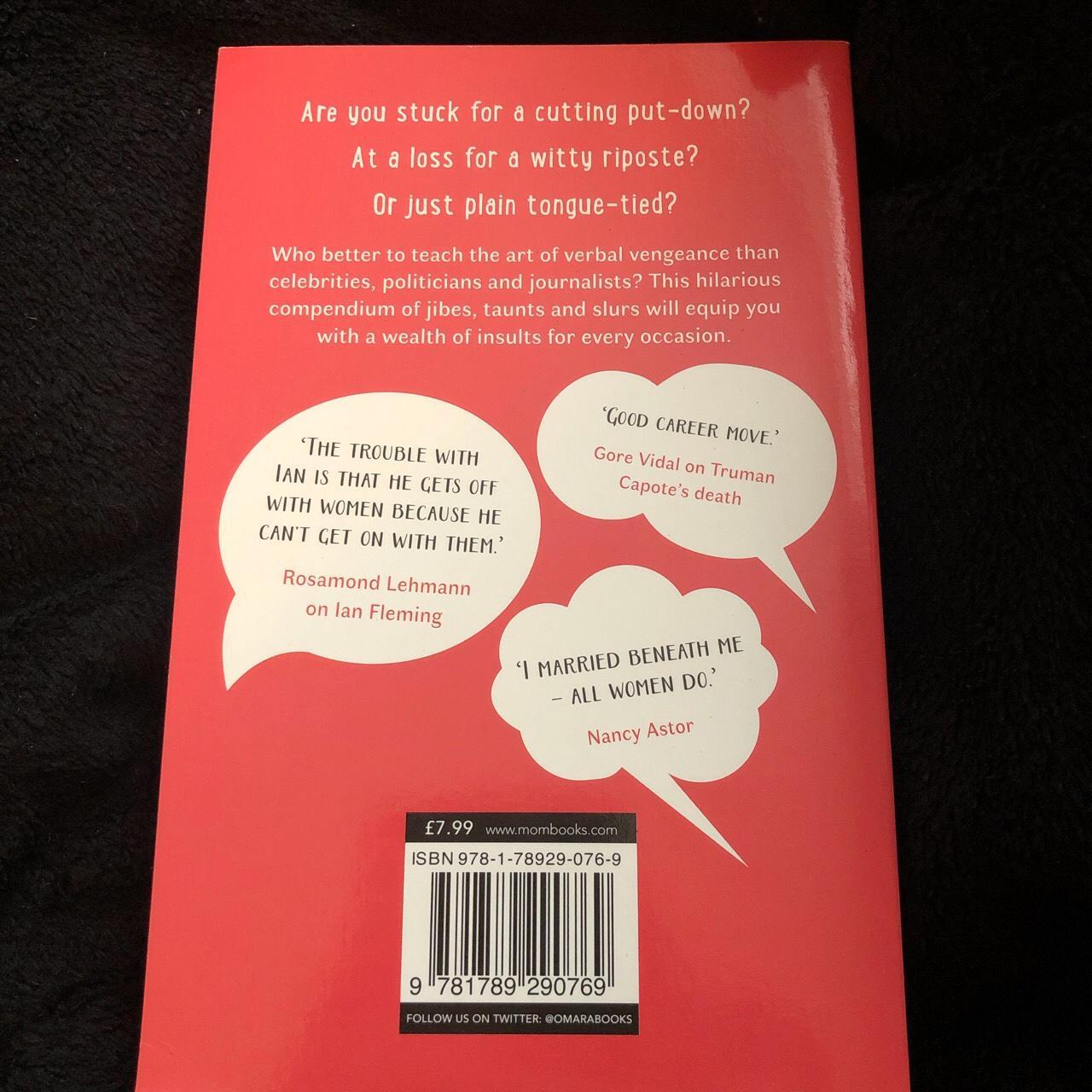 The Wicked Wit of Insults - Maria Leach Paperback... - Depop