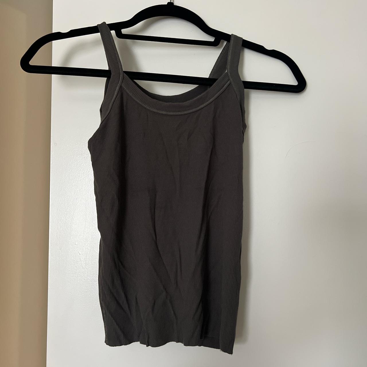 Skims Women's Grey Vest | Depop