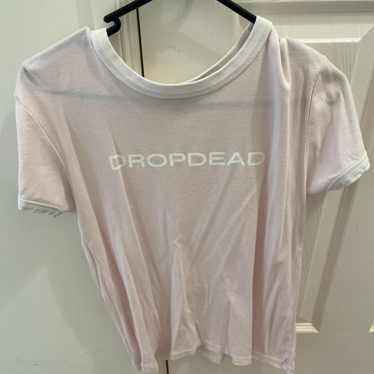 official oliver sykes drop dead pink shirt - Depop