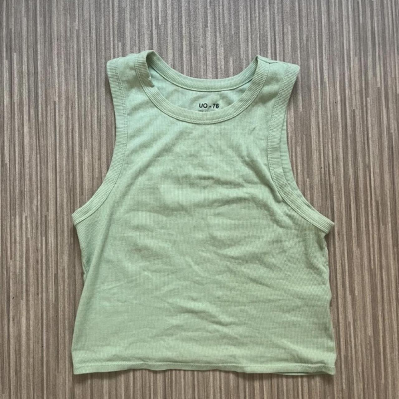 Urban Outfitters Green Racer Vest! Perfect... - Depop