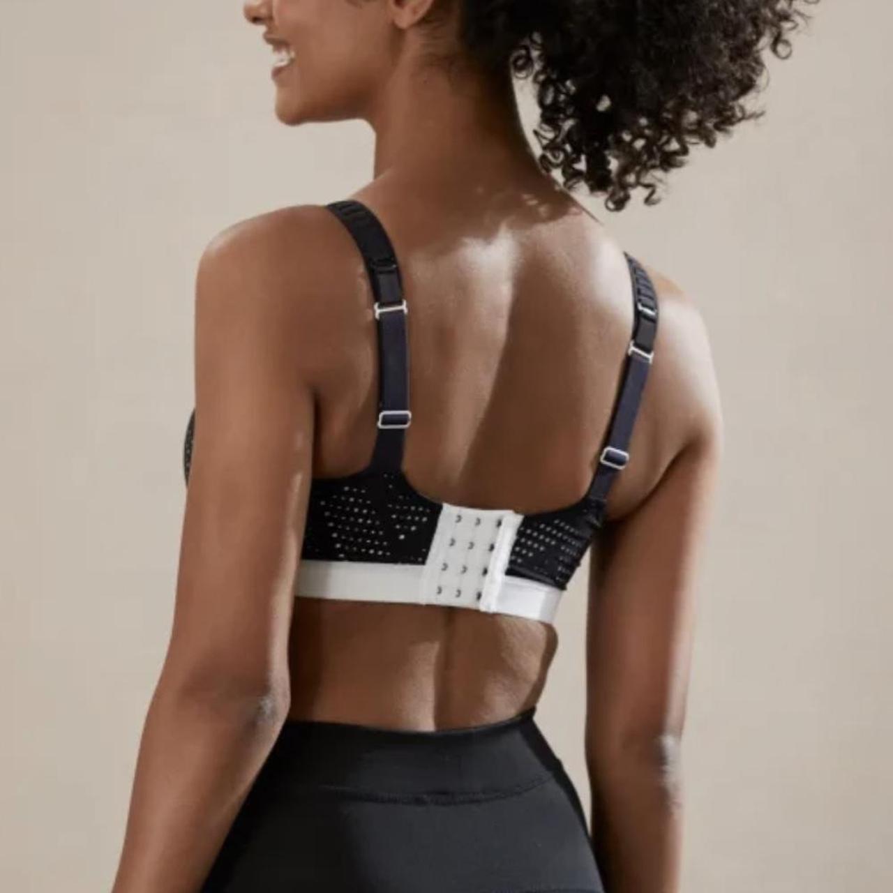 Bravissimo Women's Black and White Bra | Depop