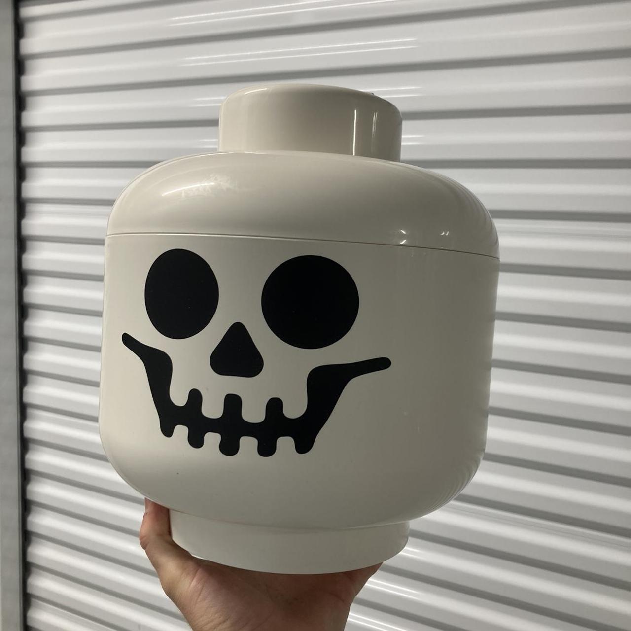 Lego skeleton 🩻 storage head. Very nice size,... - Depop