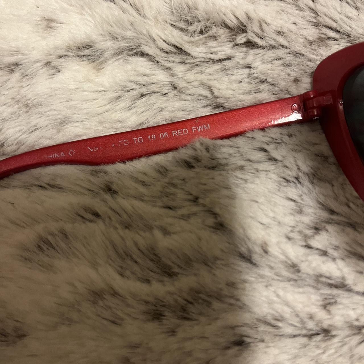 lana del rey coded heart sunglasses ️ no scratches... - Depop