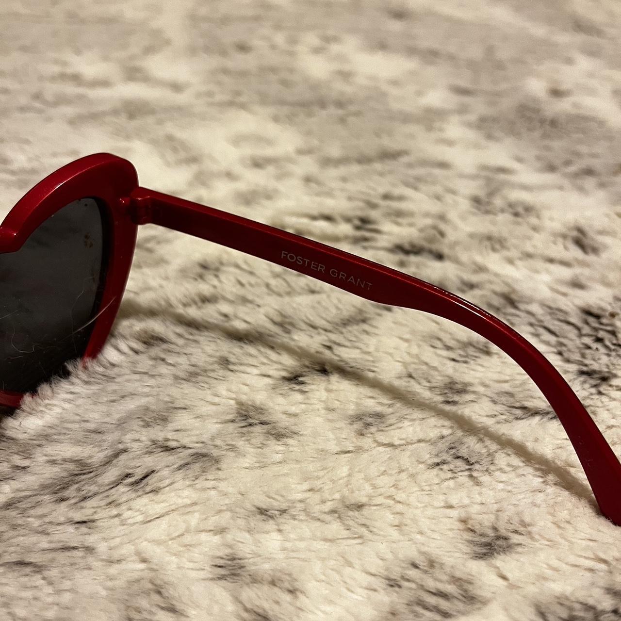 lana del rey coded heart sunglasses ️ no scratches... - Depop
