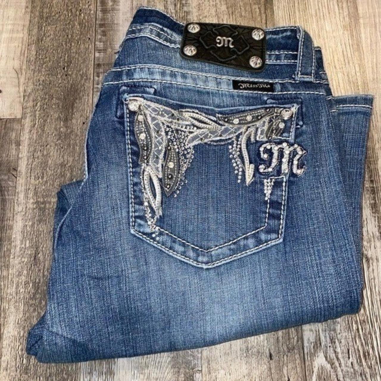 Miss Me Women's Blue | Depop