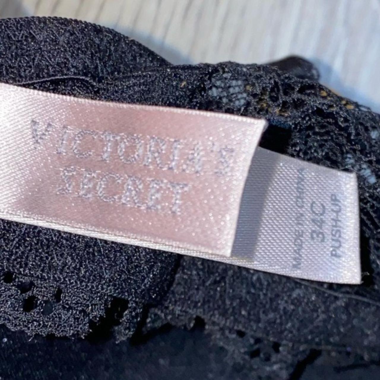 victorias secret black bra open to bundles and... - Depop